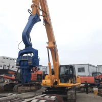Quality 3200 RPM Hydraulic Pile Driving Machine Quick Speed Reliable Performance for sale