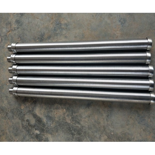Quality 89mm SS Strainer Filter Customized Continuous Slot Well Screen for sale