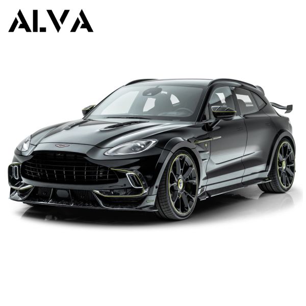 Quality Aston Martin DBX MSY Type Dry Carbon Fiber Wide Body Kit Front Lip Side Skirts Rear Diffuser Rear Roof Spoiler Rear Wing for sale
