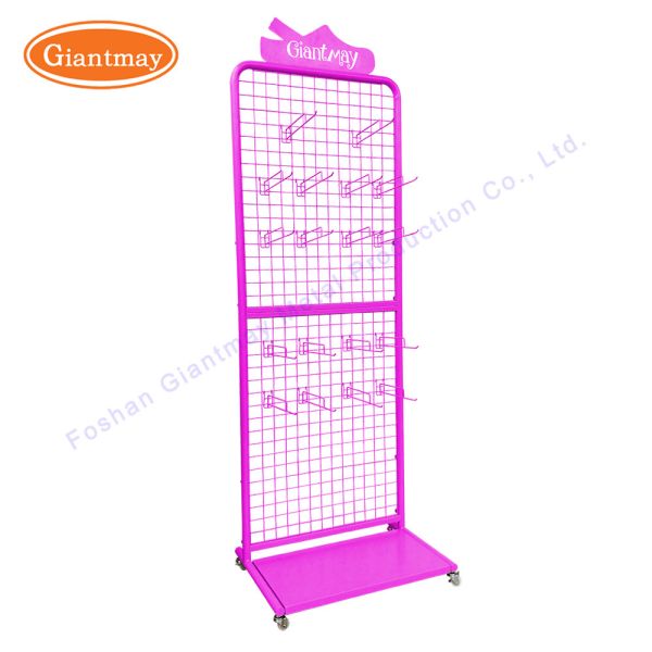 Quality Shop Potato Chip Rack Metal Wire Display Stand for sale