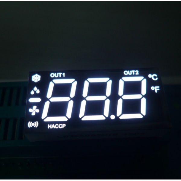 Quality Ultra Red / Yellow 7 Segment LED Display 0.5 Inch Common Anode For Refrigerator for sale
