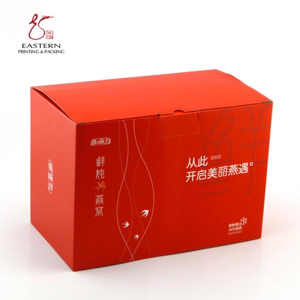 Quality Beautiful Custom Printed Cardboard Boxes , Heavy Duty Cardboard Boxes For Food Packaging for sale