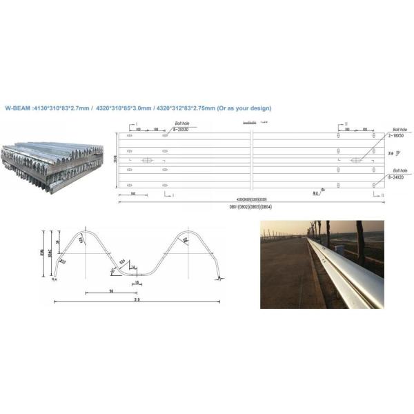 Quality Two Waves Three Waves Guard Rail Bending Machine 400H Steel Framing for sale
