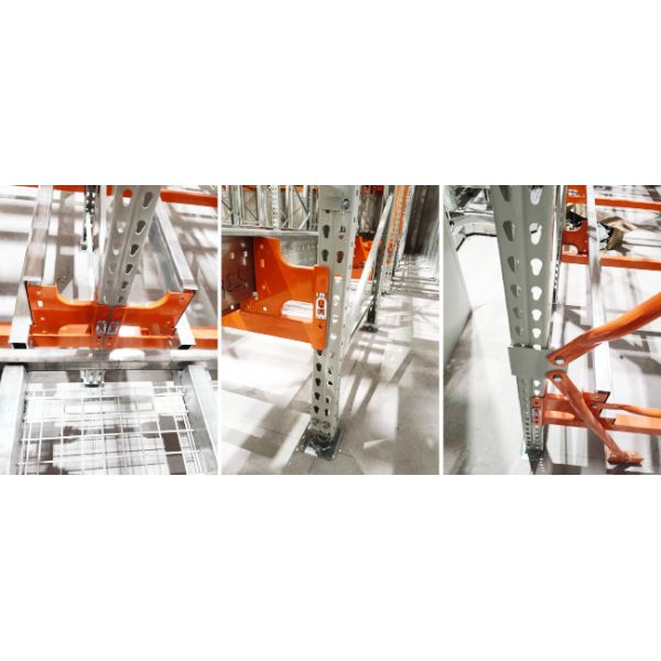 Four-Way Shuttle Pallet ASRS Cold Storage Warehouse Automatic Storage and Retrieval System Pallet Runner Racking