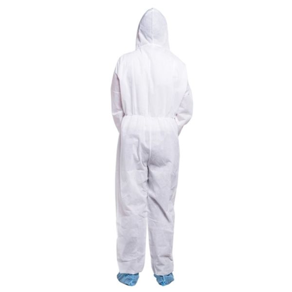 Quality Industrial M L XL 2XL Disposable Isolation Gowns With SMS 50GSM Material for sale