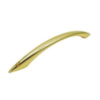 Quality M5 Screw Brass Polished Coffin Handles 27*4cm Gold Color for sale
