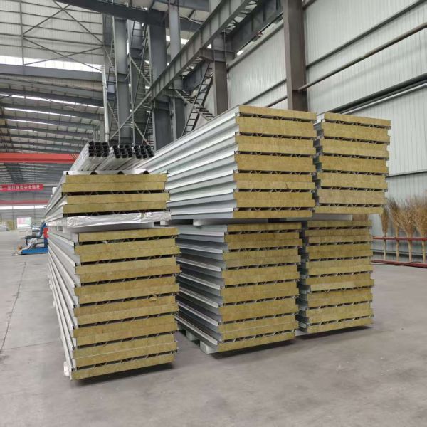 Quality A-level fireproof rock wool insulation board for cold rooms - green and for sale