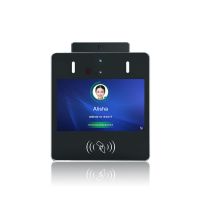 Quality ADMS AI Face Recognition Temperature Detector Multitouch Screen for sale