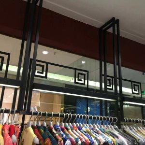 china Stainless Steel Clothing Hanging Shelf , Sheet Metal Fabrication
