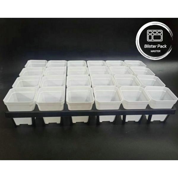 Quality Durable Plastic Planter Tray 24 Hole Succulent Nursery Pot Cultivation Tray for for sale
