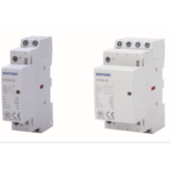 Quality STH8 Series Household Contactor 1P 2P 3P 4P Up 16 25 32 40 63 100A 18mm Width for sale