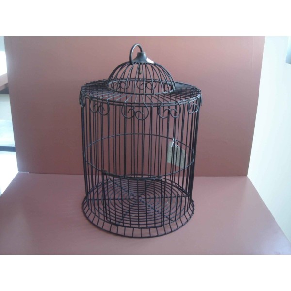 Quality Laser Engraving Logo Galvanized Black Metal Bird Feeder Squirre Resistance for sale