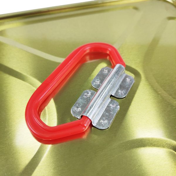 Quality 18L 20L Square Tin Accessories L237*W237 With Customized Handle / Cap for sale