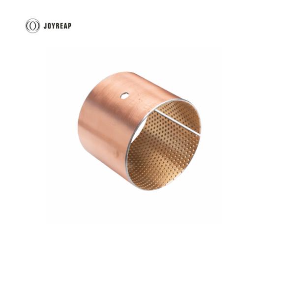 Quality Wrapped Bimetal Bushing Copper Alloy Sinter Bronze Bush CuPb6Sn6Zn3 for sale
