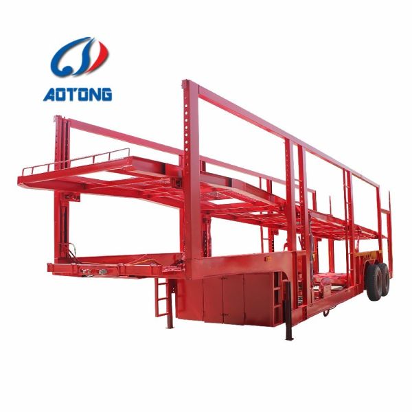 Quality Max Payload 30000KG 2 Axle Double Deck Vehicle Carrying Truck Trailer for 15/21 Cars for sale