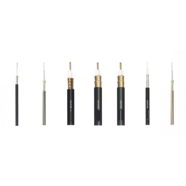 Quality High Frequency Transmission RG Coaxial Cable / TV Signal Cable for sale