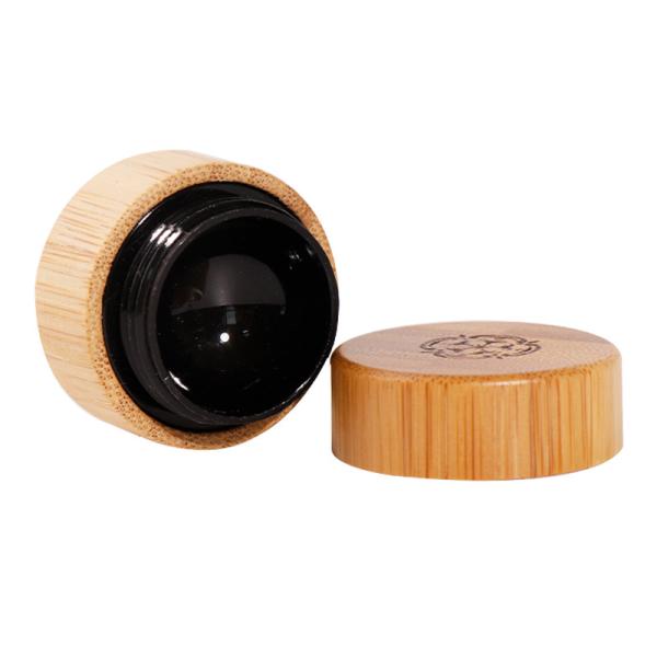 Quality Custom Cosmetic Packaging Bamboo Wooden Cream Jar Eco Friendly for sale