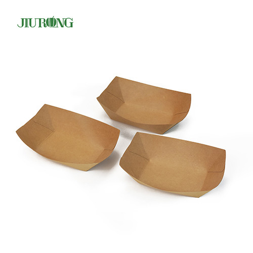 Quality Recyclable Biodegradable Paper Container 85*50*45mm Corrugated Kraft for sale