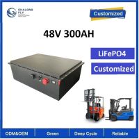 Quality CLF OEM ODM 48V300AH 400Ah Tractor Forklift Lead Acid To Lithium Battery Packs Electric Lithium Iron Phosphate Traction for sale