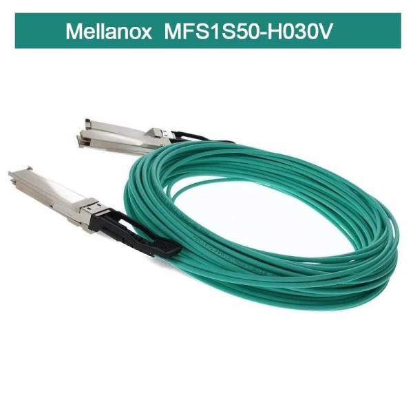 Quality Infiniband Mellanox AOC MFS1S50-H030V VPI HDR & ETH 2x100Gb/S 30M  QSFP56 new and original for sale