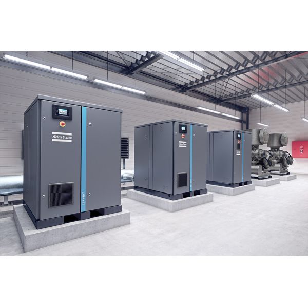 Oil Free Atlas Copco ZE ZA VSD , Low Pressure Screw Air Compressor EMC from China Factory