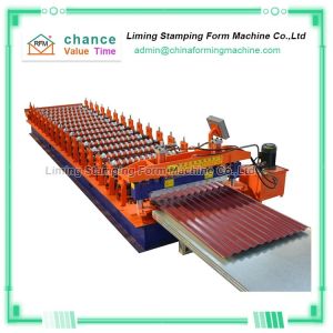 Quality Metal Corrugated Tile Colored Steel Roofing Sheet Roll Forming Machine for sale