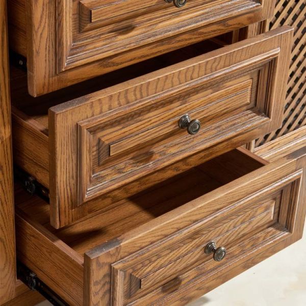 Quality Home Furniture Whole Set Modern E0 Solid Wood Kitchen Cabinets Base Units for sale