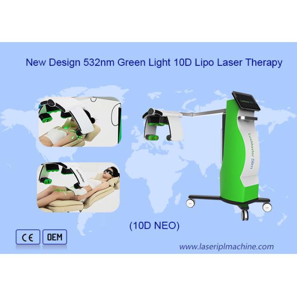Quality 532nm 635nm Cold Laser Weight Loss Machine 10d Maxlipo Master for sale