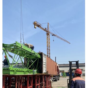 Quality Luffing Jib Hammer Head Tower Crane 6 Ton for sale