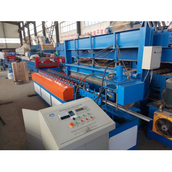 Quality PLC control 16 Roller Shutter Door / door frame roll forming machine for sale