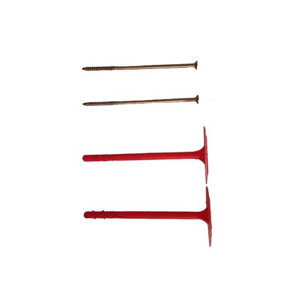 Quality Corrosion Resistant Insulation Cap Nails For Hammer Installation - 50mm Head for sale