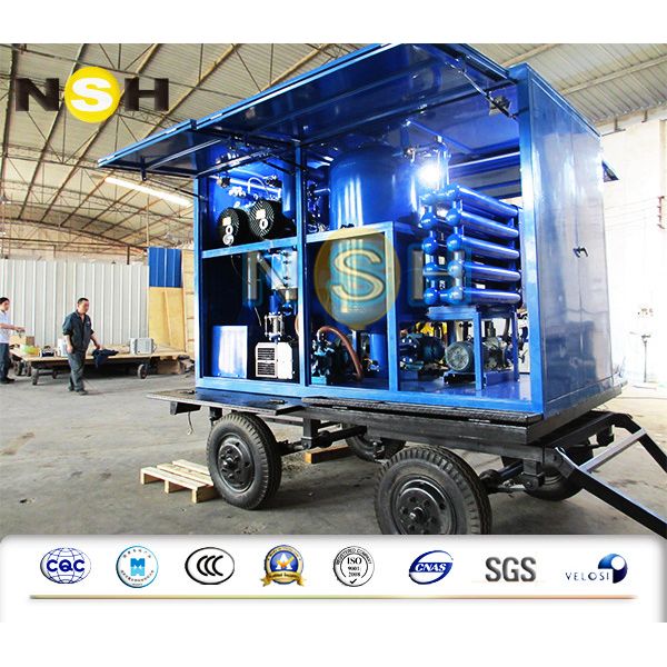 Quality High Vacuum Transformer Oil Purifier for 110kV–500kV Power Transformers for sale