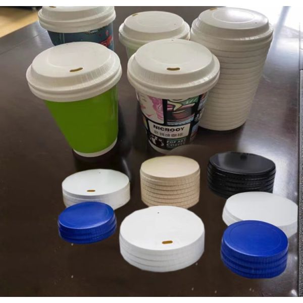 Quality Roll Feeding Paper Lid Forming Machine Easy Operation High Performance for sale