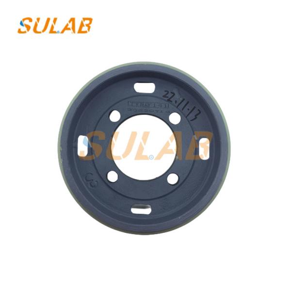 Quality Hitachi Escalator Spare Parts Handrail Drive Wheel 141mm Diameter for sale