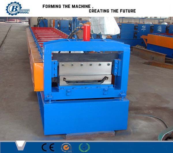 Quality 45 Steel Rollers Standing Seam Forming Machine for 0.3-1.2mm Thickness Fast for sale