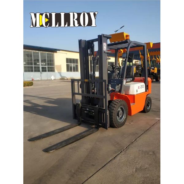 Quality Industrial Diesel Powered Forklift 2 Ton Rate Load 6000mm Lifting Height for sale