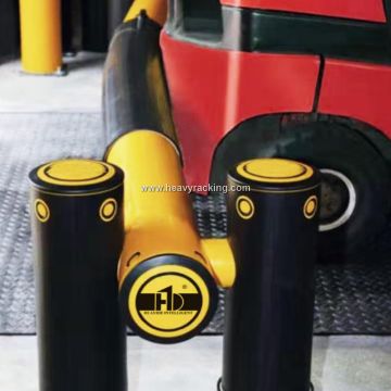 Quality Warehouse Dock Gate Anti-Collision Guardrails Warehouse Safety Barrier Traffic for sale