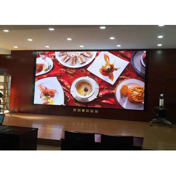 Quality P3 Indoor Full Color LED Video Wall Display 1R1G1B 3mm Pixel Pitch for sale