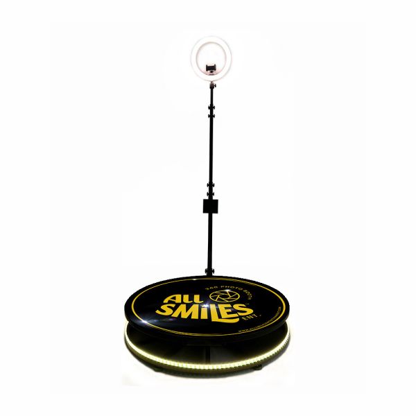 Quality Customized 360 Video Photo Booth Equipment Rotating For Wedding for sale