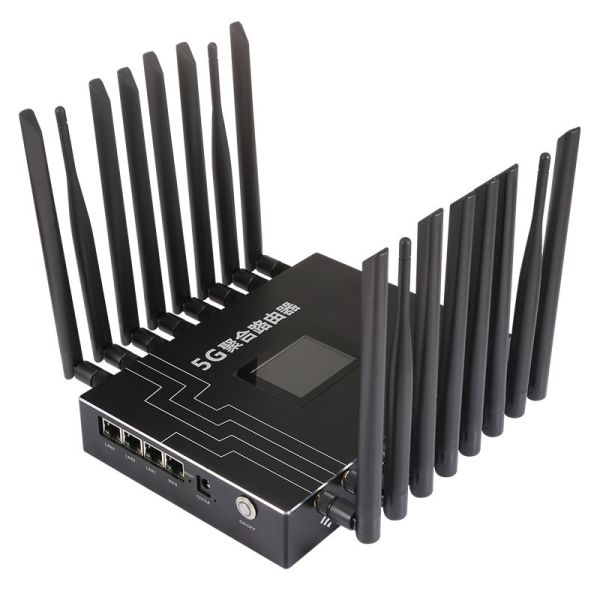 Quality Stable 5G Cellular LTE Bonding Router 4 SIM Card For Outdoor Live for sale