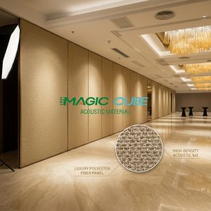 Quality Polyester Fiber Acoustic Panel 600x600mm 15mm Sound Absorbing Wall Board for for sale