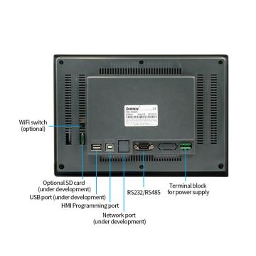 Quality Coolmay 10 Inch IP65 HMI Touch Screen RS485 RS232 Ethernet Port for sale