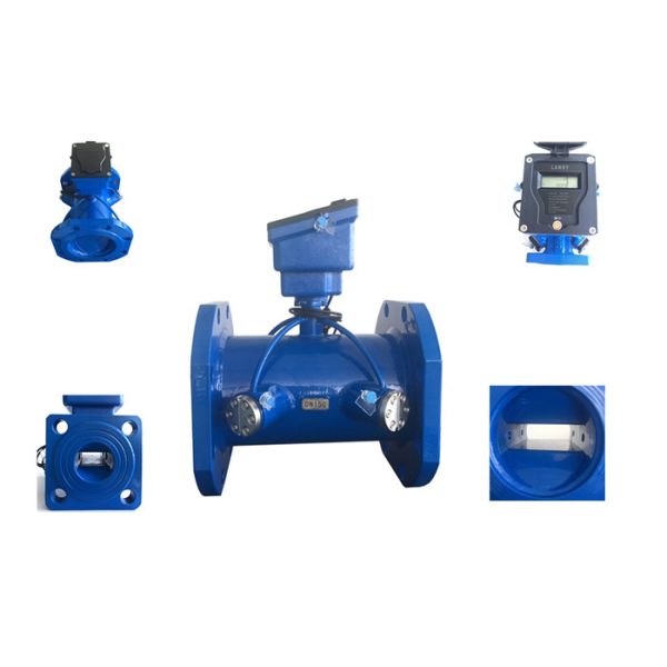 Quality High Precision Ultrasonic Water Meter , Digital Wireless Water Flow Meter for sale