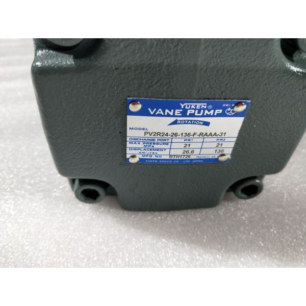 Quality PV2R33-60-52-F-RAAA-31 High Performance Yuken Hydraulic Pump , PV2R33 Series for sale