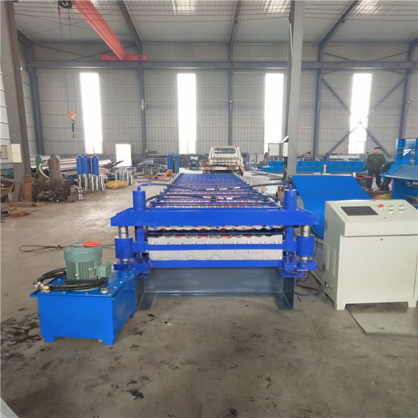 Quality Roof Shingles Aluminium Cnc Roll Forming Machine for sale