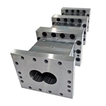 Quality 65mm Cone Double Extruder Twin Screw Element For PVC Extruder Machine for sale