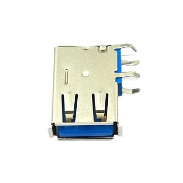 Quality PBT UL94V-0 USB 3.0 Socket Micro USB Female Connector With 1.5A Current Rating for sale