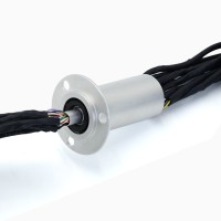 Quality 1 Channel 100M Ethernet Slip Ring 32 Channel Signal / Power Hybrid Slip Ring for sale