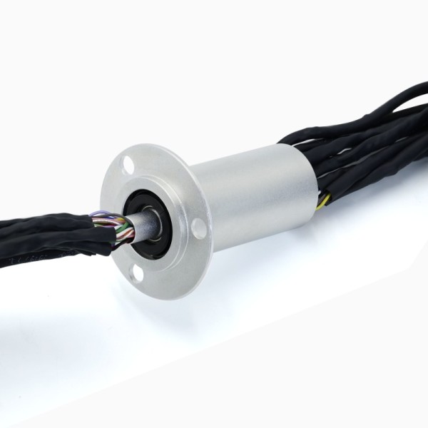 Quality 1 Channel 100M Ethernet Slip Ring 32 Channel Signal / Power Hybrid Slip Ring for sale