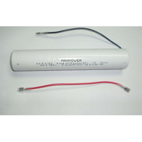 Quality 4000mAh NICAD Rechargeable Batteries 3.6Volt High Teerature IEC61951-1/2 for sale